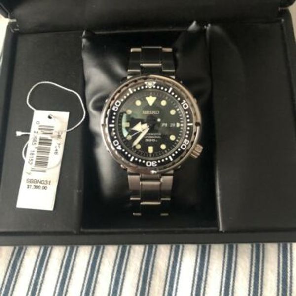 SEIKO Marine Master Tuna Professional 300M Diver SBBN031+Worldwide ...