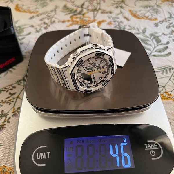Casio G-SHOCK GA-2100MNG-7A White MANGA Limited Edition Made In Japan | WatchCharts Marketplace