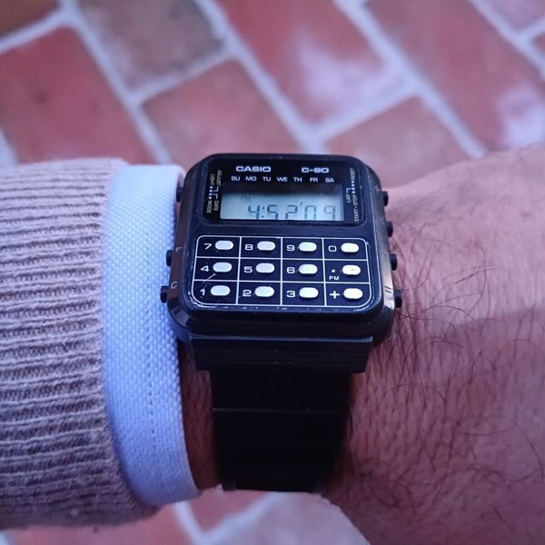 Casio C-80 First Casio Calculator Watch Vintage Japan 1980 ...