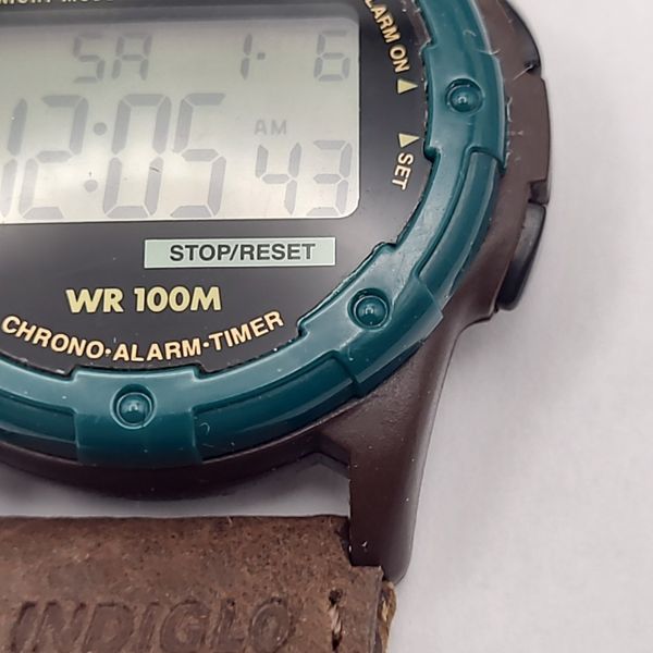 Vintage Timex Expedition 745 Digital Watch Men's New Battery Mesh ...