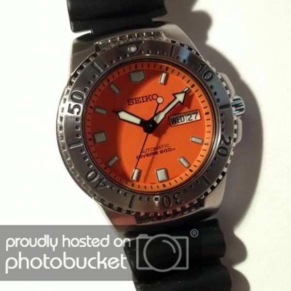 FS: SEIKO ORANGE KNIGHT SKXA51 - RUBBER STRAP - NOS CONDITION ...