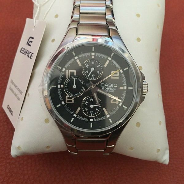 Casio Edifice Analogue 3H3E Gents Watch 100% Genuine BNIB with tags ...