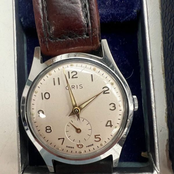 GENTS VINTAGE ORIS MANUAL WIND WRISTWATCH - WORKING ORDER | WatchCharts Marketplace