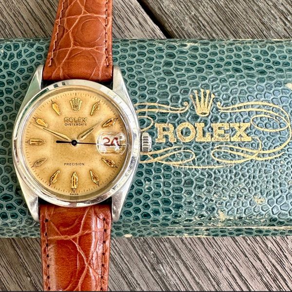 (Full set/Owner documentation/Purchase receipt) 1950 vintage Rolex ...
