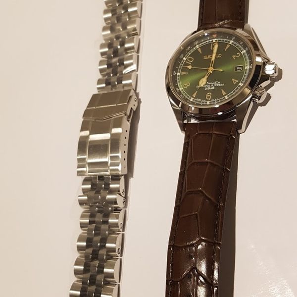 FS: Seiko SARB017 Alpinist with Strapcode Angus Jubilee bracelet! LNIB ...
