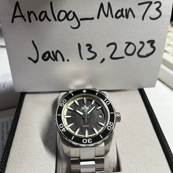 [WTS] Phoibos Proteus Forged Carbon Dial | WatchCharts Marketplace