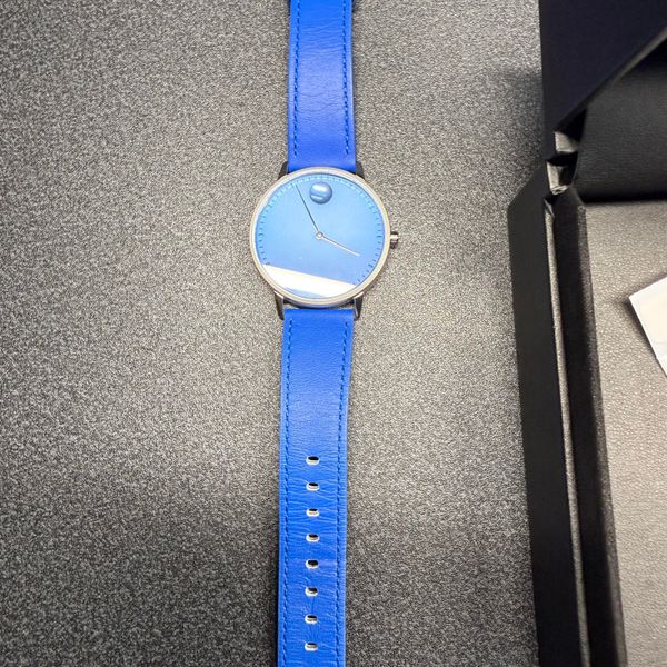 [WTS] Movado Face Blue Swiss Movement Quartz 41mm $250 | WatchCharts ...