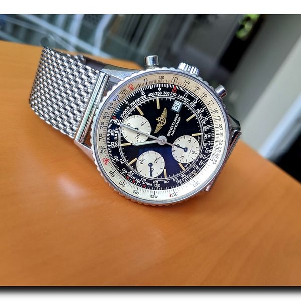 FS: BREITLING NAVITIMER ON OEM BREITLING MESH - CLASSIC! | WatchCharts ...