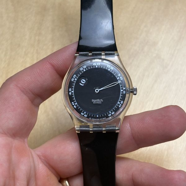 Swatch Upside Down GK182 Vintage Swatch 1990s - WORKING | WatchCharts ...