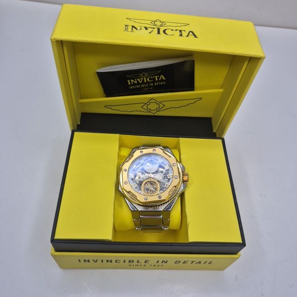 Parts Or Repair INVICTA RESERVE SEA HAWK MODEL 40647 MECHANICAL ...