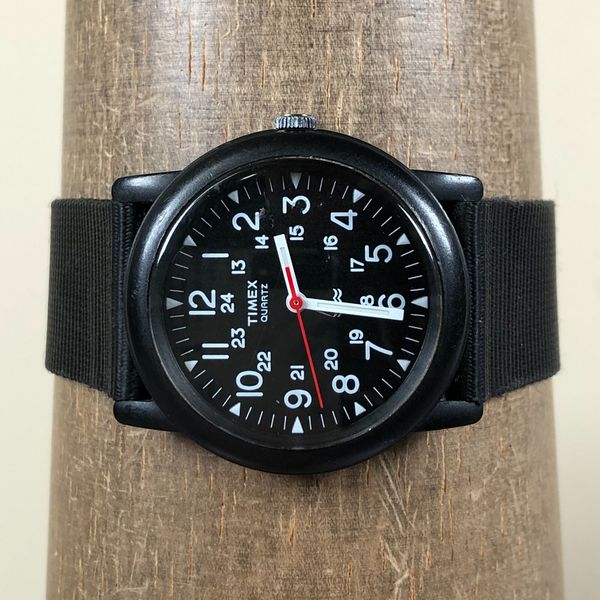 Timex Camper Men Macgyver Military Quartz 33mm Watch 7 1/2 ...