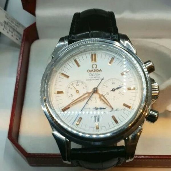 Omega Deville Co - Axial Chronometer Chronograph St.Moritz LIMITED ...