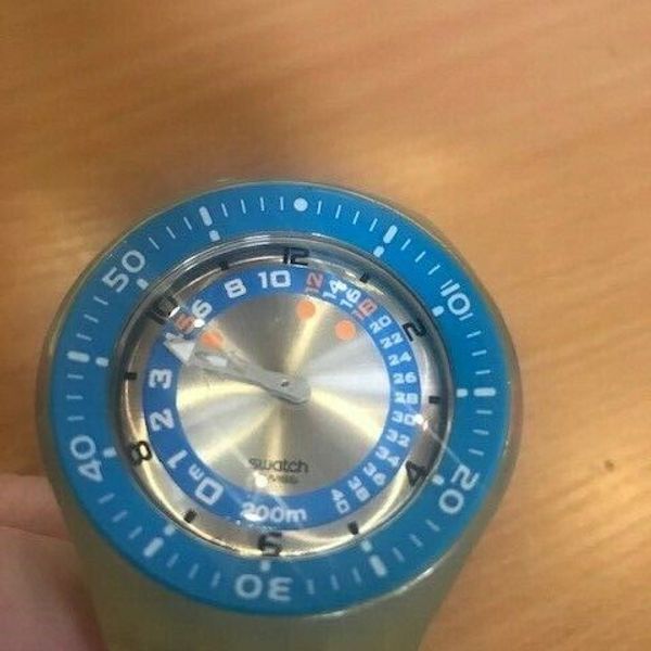 SWATCH FUN SCUBA - SUGK107 - BLUE OXYGEN - RARE !! | WatchCharts Marketplace
