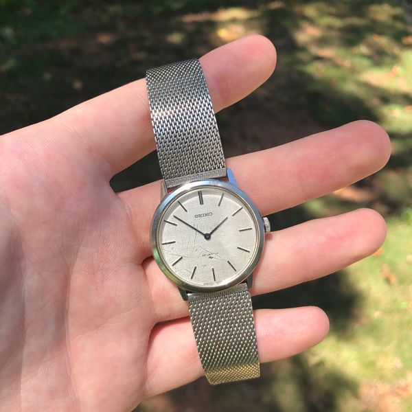 [WTS] Vintage Seiko Chariot 2220-0180. Original mesh strap! $100 OBO ...