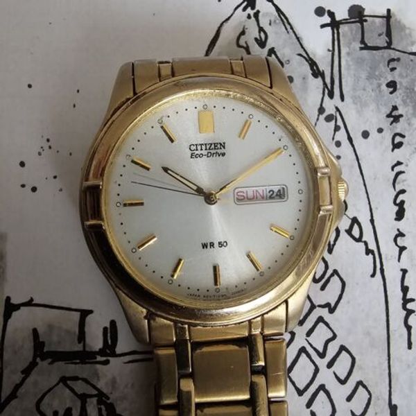 Citizen Eco Drive WR 50 Men's Wristwatch | WatchCharts Marketplace