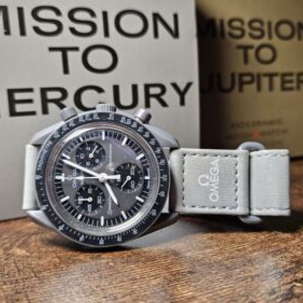 OMEGA x Swatch Speedmaster MoonSwatch "Mission to Mercury" SO33A100 ...
