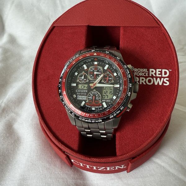 Citizen Red Arrows Titanium Limited Edition Watch, Menâ s Watch, Sky ...