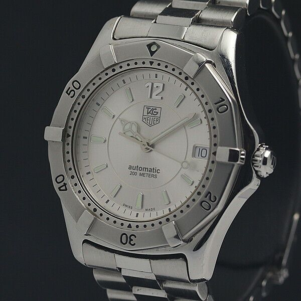 TAG HEUER Watch WK2116-1 Automatic St.Steel Date T3065 | WatchCharts ...
