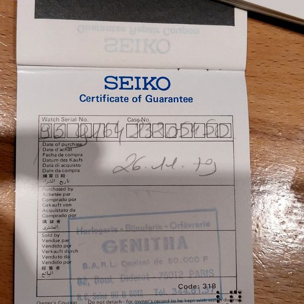 Vintage Seiko Quartz M159-5039 James Bond Digital Watch carnet d ...