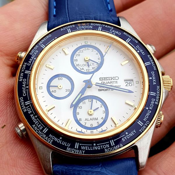 [WTS] Vintage Seiko World Timer - May 1991 | WatchCharts