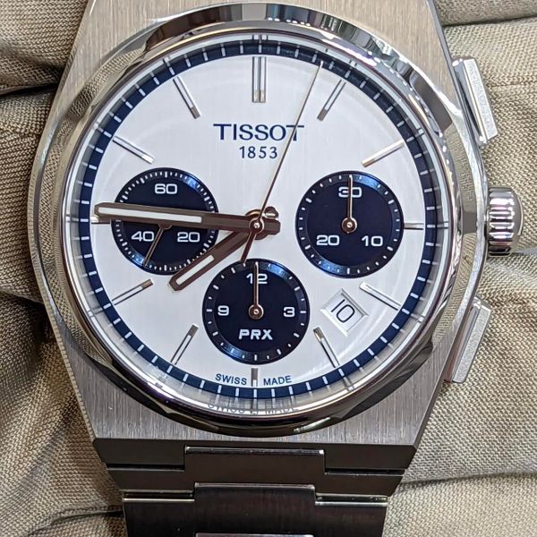 [WTS] Tissot PRX Chronograph Blue Panda | WatchCharts