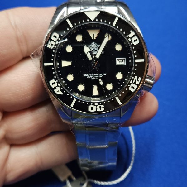 Addiesdive Sumo Automatic 200m Diver Watch 44mm NH35 Seiko Sapphire ...