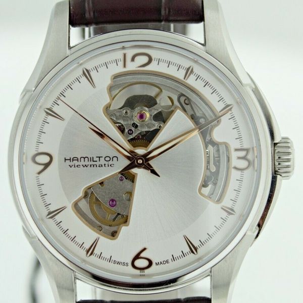 Hamilton Jazzmaster H32565555 Open Heart Men's Watch | WatchCharts ...