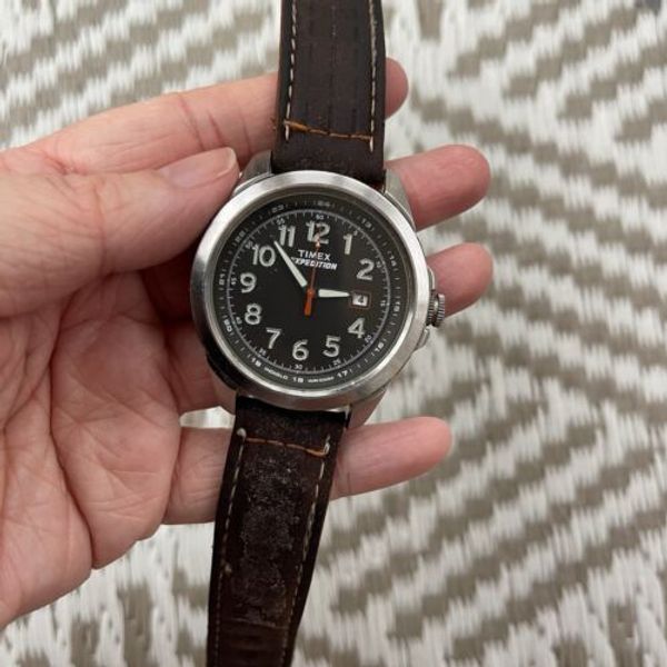 Timex Expedition Indiglo Wr100m Mens Quartz Watch With Date S0 ...