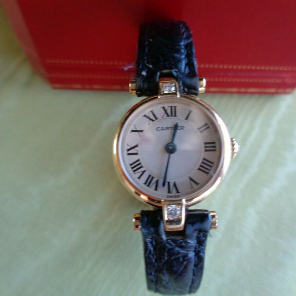 Ladies CARTIER Ronde 18K Gold Watch | WatchCharts