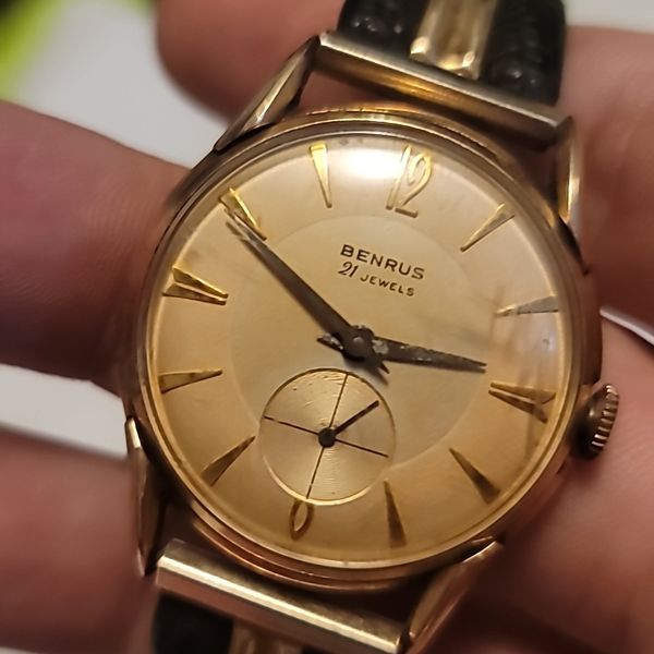 Vintage Mens Benrus Watch | WatchCharts Marketplace