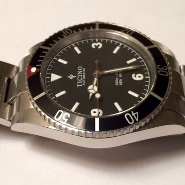 FS: Ticino Sea Viper "big crown" homage- SOLD!!! | WatchCharts Marketplace