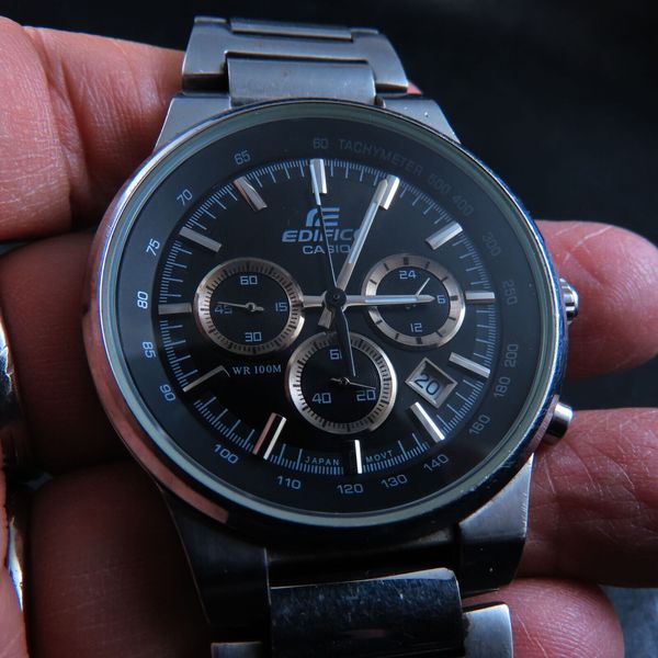 EF-500 Casio Edifice Chronograph Quartz Men Watch | WatchCharts Marketplace