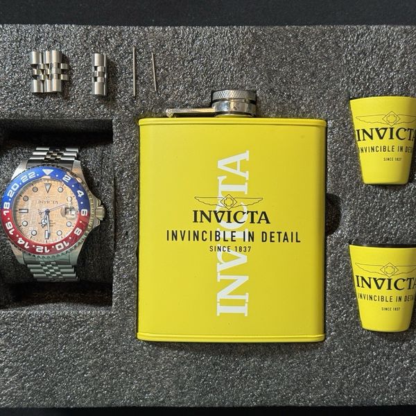 Invicta Pro Diver Automatic Men's 45mm Meteorite Dial Pepsi Bezel Watch ...