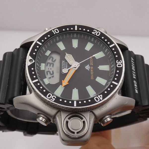 CITIZEN PROMASTER AQUALAND C520-S044898 DIVER'S 200m ACCIAIO ANNI 2000s ...