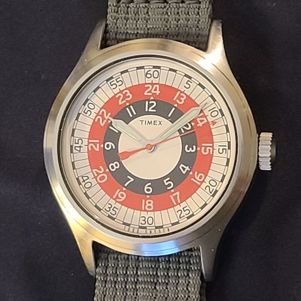 Timex x Todd Snyder Nylon Strap Quartz Men's Watch TW4B05700 ...