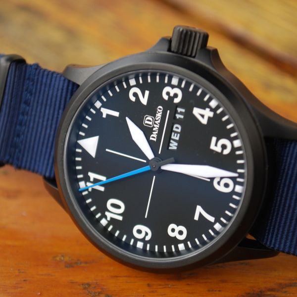 SOLD - DAMASKO DA38 - SOLD - BLACK - BRAND NEW CONDITION | WatchCharts