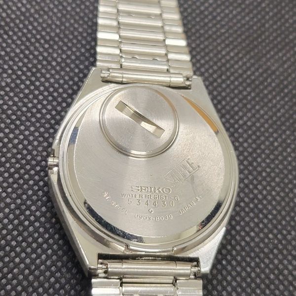 SEIKO QUARTZ 0903-8039 SQ 4004 SAMPLE SALESMAN PRESENTATION WATCH~NO MOVEMENT | WatchCharts ...