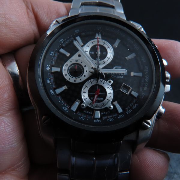 EF-524 Casio Edifice Chronograph Quartz Men Watch | WatchCharts Marketplace
