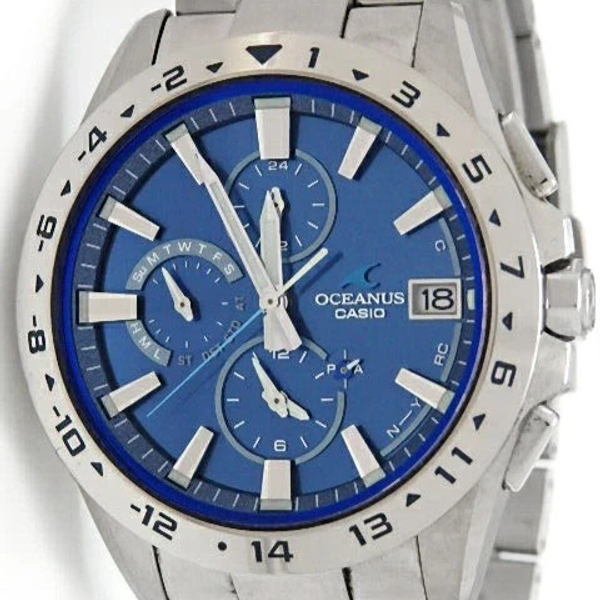 CASIO Oceanus Classic Line OCW-T3000-2AJF Solar Powered Radio Men's Watch | WatchCharts Marketplace