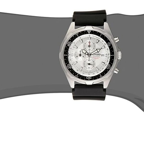 Casio Men's AMW330-7AV Stainless Steel Watch with Black Resin Strap ...