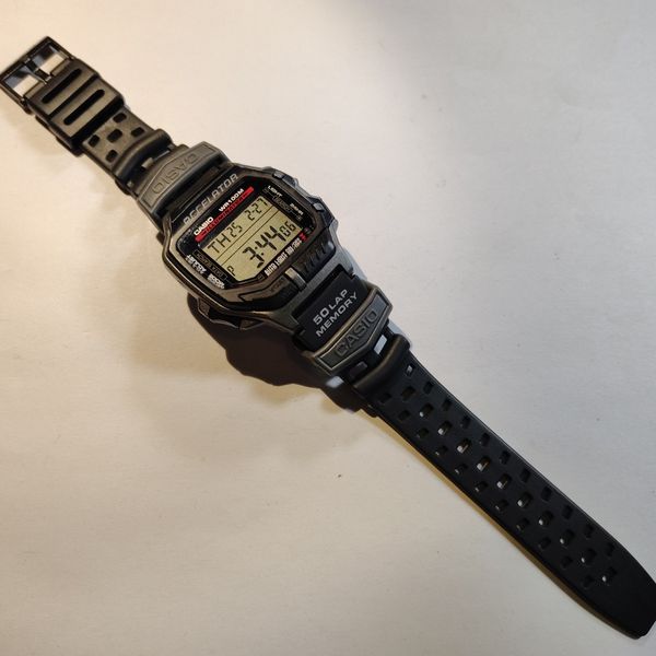 Vintage Casio ACL 200 "Acelator' Watch for Collector Case | WatchCharts ...