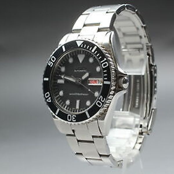 Vintage [Near MINT] Seiko SKX023 7S26-0050 Diver 100m Men's Watch From ...