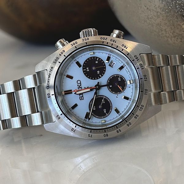 [WTS] Seiko SSC937 Speedtimer - Gulf Blue Euro LE | WatchCharts Marketplace