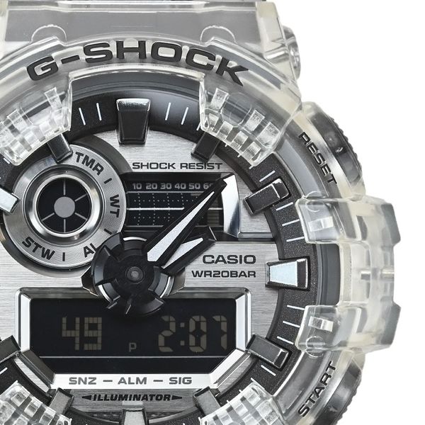 [CASIO] Casio GA-700SK-1AJF G-SHOCK Clear Skeleton Clear White/Clear ...