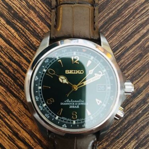 seiko alpinist sarb017 | WatchCharts Marketplace