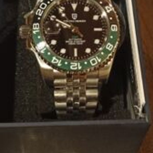 Pagani Design PD-1662 Watch New Box GMT Master Sprite Men's Watch ...