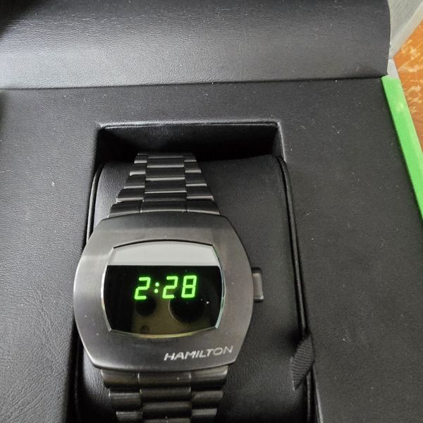 Hamilton PSR Matrix movie Special Edition LED Watch | WatchCharts ...