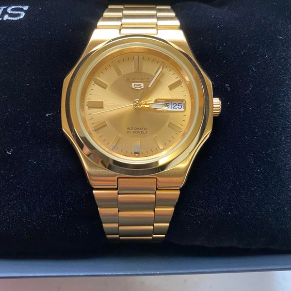 [WTS] Seiko snkk52 the Gold nautilus BNIB | WatchCharts Marketplace