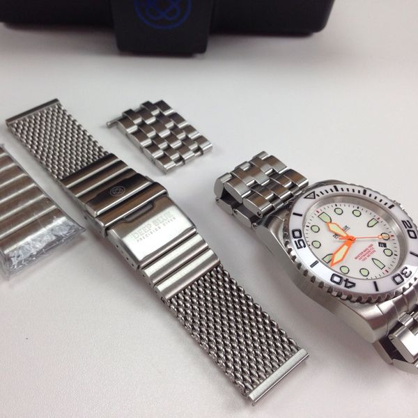 SOLD !! - Deep Blue MASTER MAG white dial !!! | WatchCharts