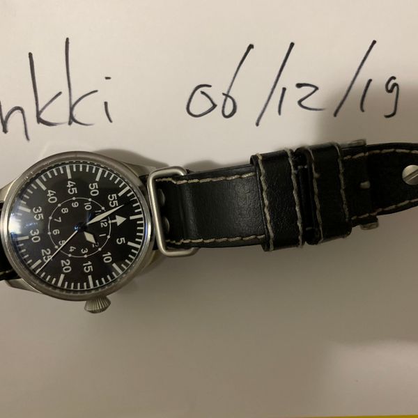 [WTS] TISELL Pilot Watch 43mm Type B + STOWA flieger strap | WatchCharts